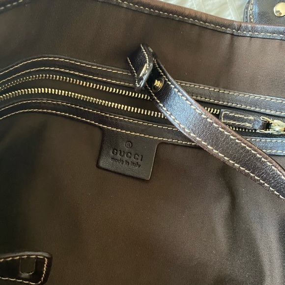 Gucci | Bags | Gucci Handbag In Brown | Poshmark